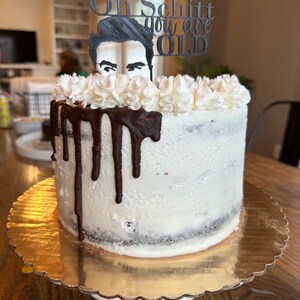 TV Inspired Birthday Cake Topper - Etsy