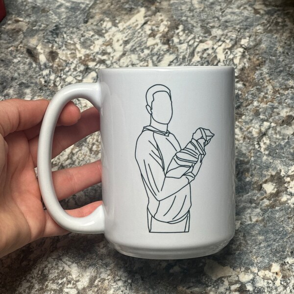 Best Papa Ever Hands Down Mug, Custom Papa Mug, Fathers Day Gift, Papa ...