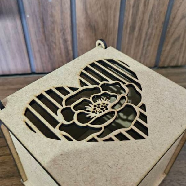 12 Different Pattern Decorative Gift Box Laser Cut Svg Files, Jewelry ...