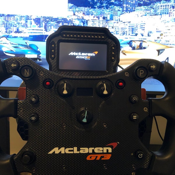 6.8'' Sim Racing Dash Display DDU 10.7 28leds Fanatec Simucube - Etsy