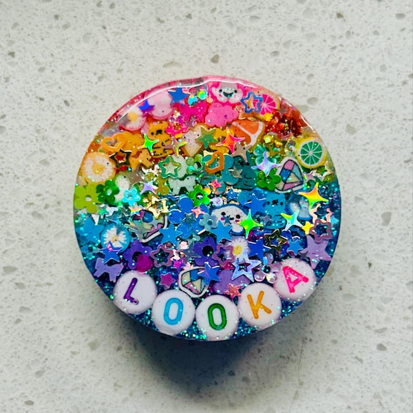 CUSTOM Sparkle Keychain, Build-your-own Keychain, Create Your Own ...