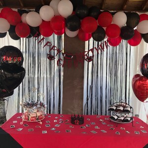 Vampire Love Balloon Pack Macabre Decorations Dark Party Decor - Etsy