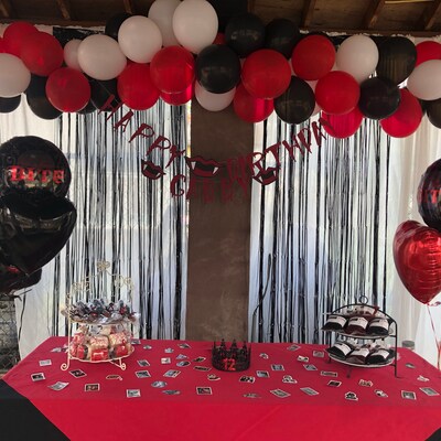 Vampire Love Balloon Pack Macabre Decorations Dark Party Decor - Etsy
