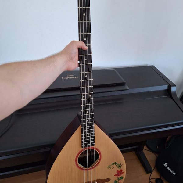Balalaika 3 Strings Prima, Handmade Folk Musical Instrument, Made in ...