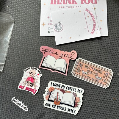 No Such Thing as Too Many Books Sticker - Etsy