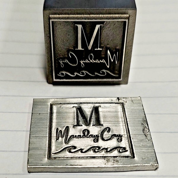 Custom Metal Stamp Steel Hand Stamp Custom Metal Die Jewelry Punch ...