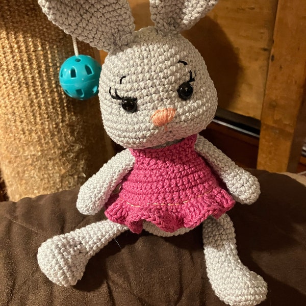 Crochet Easter Bunny Pattern, Amigurumi Easter Rabbit Pattern, Crochet Bunny Pattern, Crochet ...