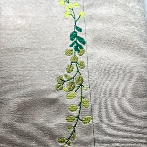 Wildflowers Machine Embroidery Design, Botanical Flower Pattern Instant ...