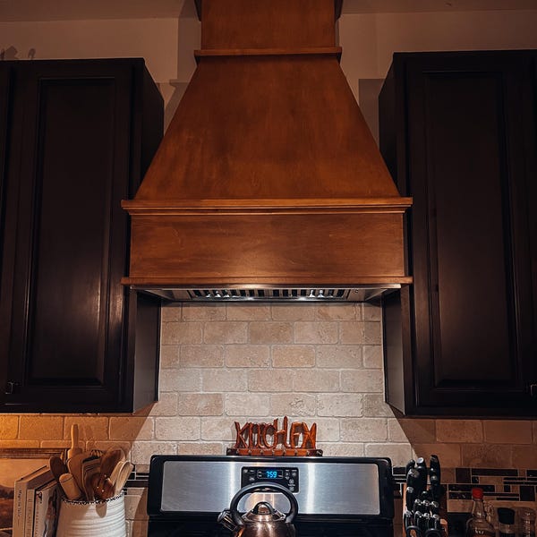 Rustic Range Hood - Etsy