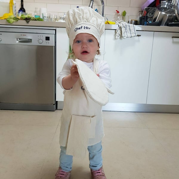 Children's Chef Set Sewing Pattern, PDF Pattern, Apron Pattern, Pdf ...