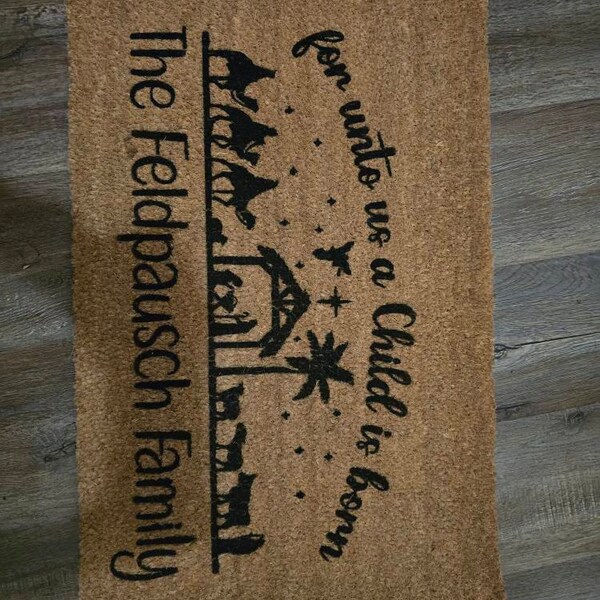 Holy Spirit You Are Welcome Here Doormat,christian Doormat, Welcome Mat ...