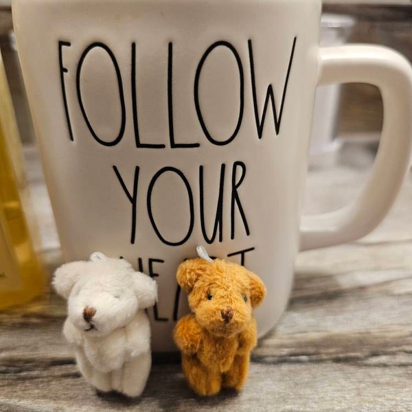 Very Tiny Soft Fuzzy Stuffed Teddy Bear (for 6yrs or Older) - Etsy