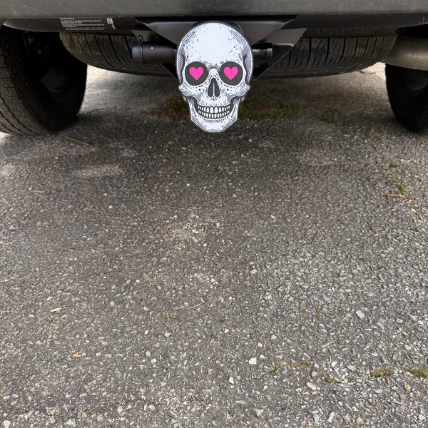 Chicken Trailer Hitch Receiver Cover | Unique 3D Printed Hitch Cap ...