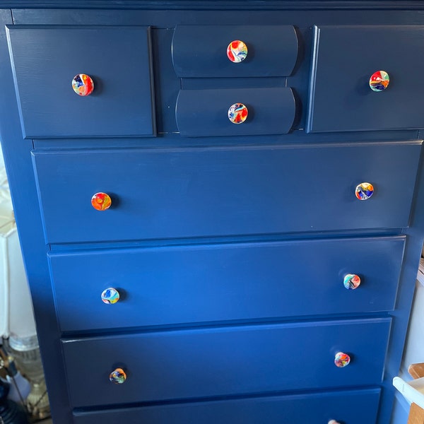 2 Large Queen Bee Theme Drawer/cabinet Wood Knobs With Matching Screws ...