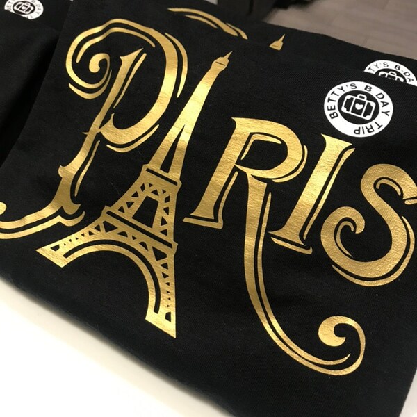 Gold PARIS Svg Cut File Clipart Downloads | Gold Parisian Svg Dxf Pdf ...