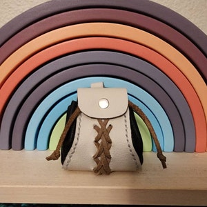 PDF Pattern. Leather Drawstring Coin Pouch - Etsy