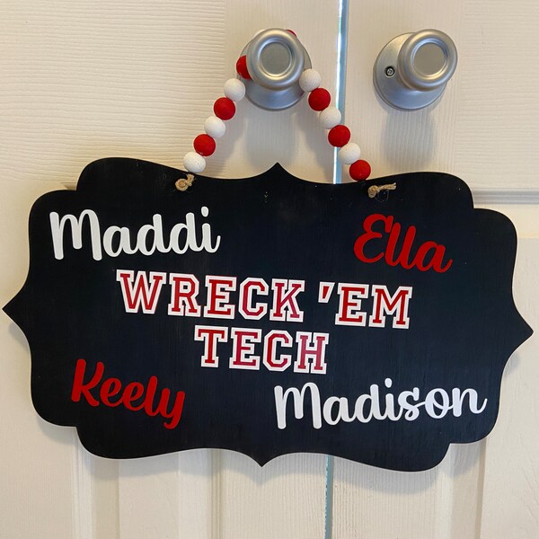 College Dorm Room Roommate Door Sign|custom|dorm Decor|personalized - Etsy