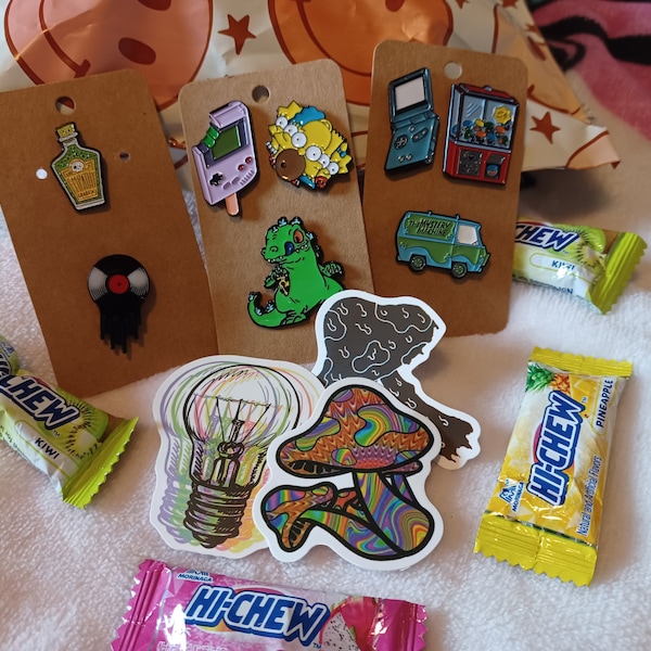 90s Nostalgia Pin Pack - Etsy