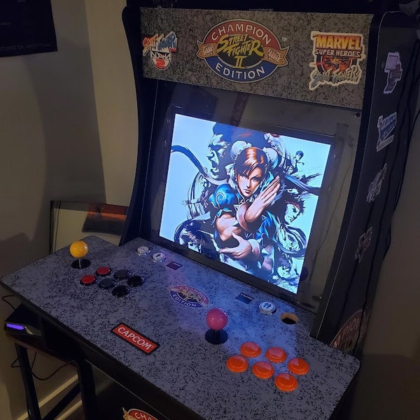 Arcade1up Extended Street Fighter Control Panel - Etsy