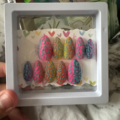 Crazy for Conchas Concha Pan Dulce Press on Nails Luxury Nails Handmade ...