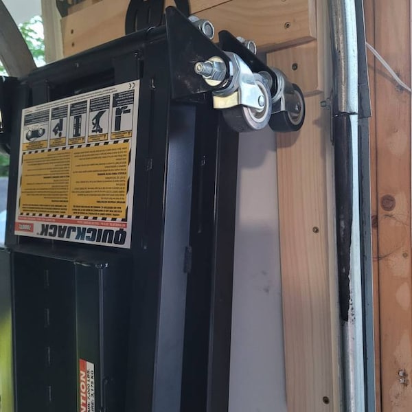 Ez-slide™ Quickjack Caster Wheel Kit! Heavy Duty 8ga Powdercoated Steel ...