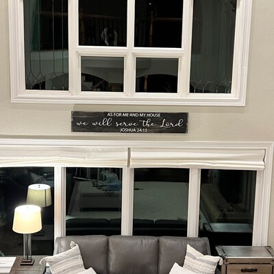 Personalized Bible Verse Wood Sign, Custom Scripture Wall Decor ...