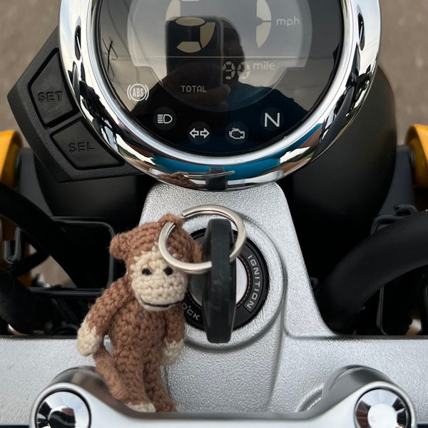 Pink Monkey Crochet, Cute Crochet Monkey, Gift Ideas, Gift for Him ...