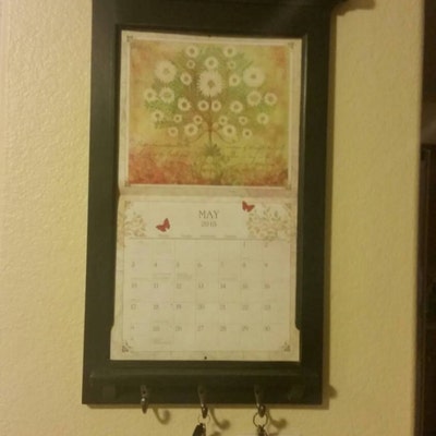 LANG Calendar Frame Family Organizer Command Center Storage Shelf and ...