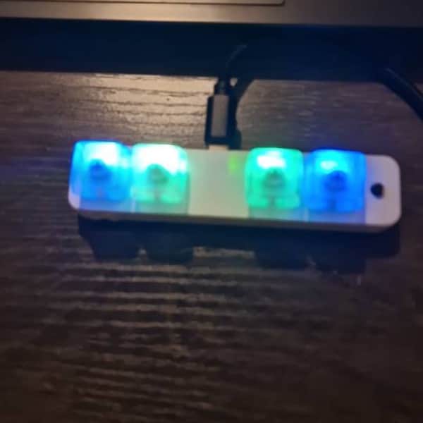 4K RGB Keypad for Osu! Taiko/mania (wide) - Etsy