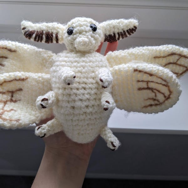 Poodle Moth Crochet Pattern ~ Amigurumi PDF Patterns ~ ENGLISH ...