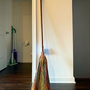 Mommy and Me Matching Corn Brooms Child Broom and Adult Broom | Etsy