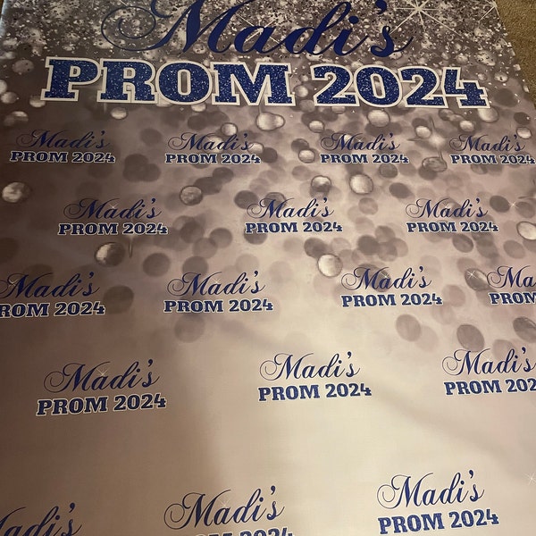 Prom Backdrop, Prom 2021 Backdrop, Sweet 16 Birthday Photo Booth, Prom ...