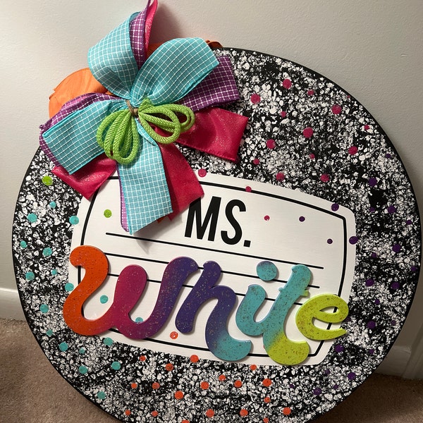 Teacher Door Hanger, Teacher Appreciation Gift, Teacher Gift, Teacher ...