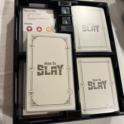 Here to Slay Insert for Sleeved & Standard Cards for KSE kickstarter ...