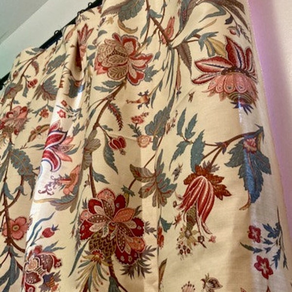Manuel Canovas “tatiana” Color Tilleul . Pale Lettuce Green Embroidered ...