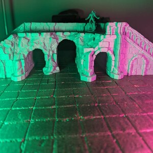 Castle Gate and Walls by Dark Realms Dnd Miniature Terrain for Dungeons ...