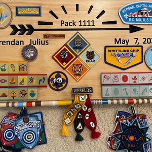 Cub Scout Belt Loop Display Webelos Belt Loop and Pin - Etsy