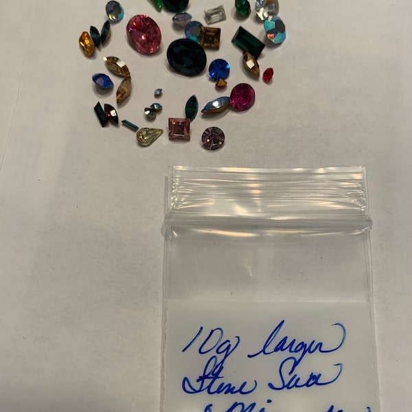 Vintage Swarovski Rhinestone Lot Fancy Mix 10pp - 34ss - Vintage First ...