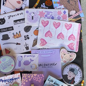 Hope World Inspired Sticker Flake Set - Etsy UK