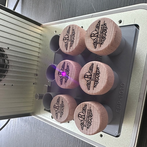 Golf Ball, Base Ball, Soft Ball Jig Xtool F1 Laser Engraver, 3D Printed Jig, Xtool Fiber Laser ...