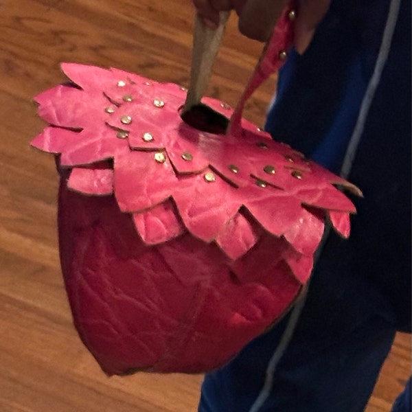 Digital Leather Acorn Bag PATTERN - Nature Set - Etsy