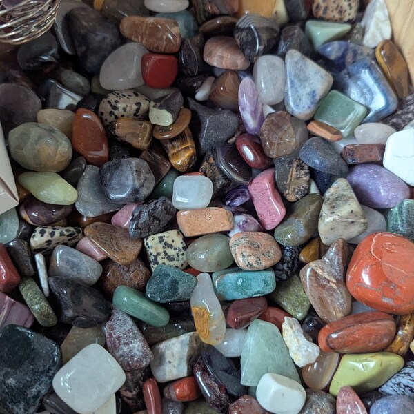 Assorted Mix Tumbled Stones: SMALL, MEDIUM or LARGE Sizes Wholesale ...
