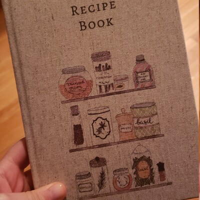 Recipe Book Handmade Cookbook Mother Cooking Notebook A5 Handmade ...