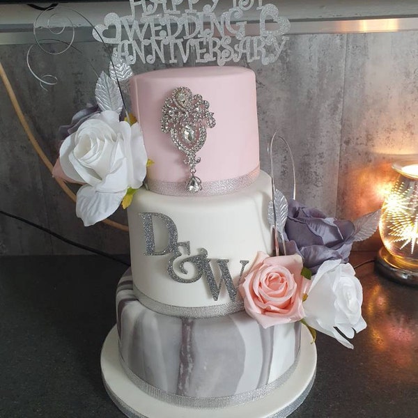 Crystal Wire Bouquet Posy Style, Wedding Bridal Flowers by Crystal ...