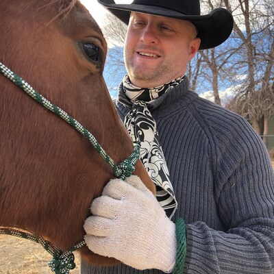 Wild Rag Scarf Slide, Rawhide Scarf Slide, Cowboy Scarf Slide, Hand ...