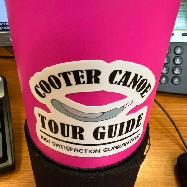 Purewick Sticker / Cooter Canoe Tour Guide / Nursing Humor / Gift ...
