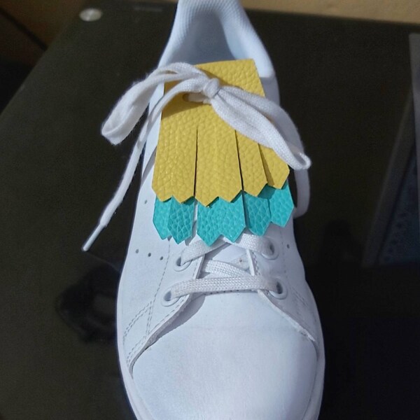 Shoe Fringe SVG, Fringe Kiltie Template, Faux Leather Shoe Fringe ...