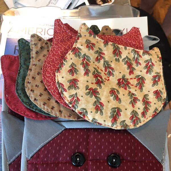 Flamingo Slow Stitched Embroidered Bookmark - Etsy