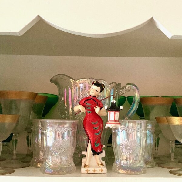 Vintage Blue Bird Salt Pepper Shaker Set Anthropomorphic Bluebird Mid ...