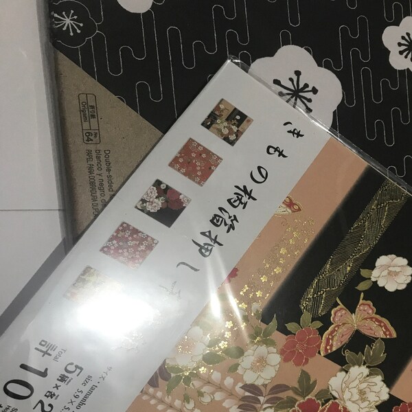 Origami Paper Sheets - Japanese Colors Tant Paper - 20 Sheets - Etsy